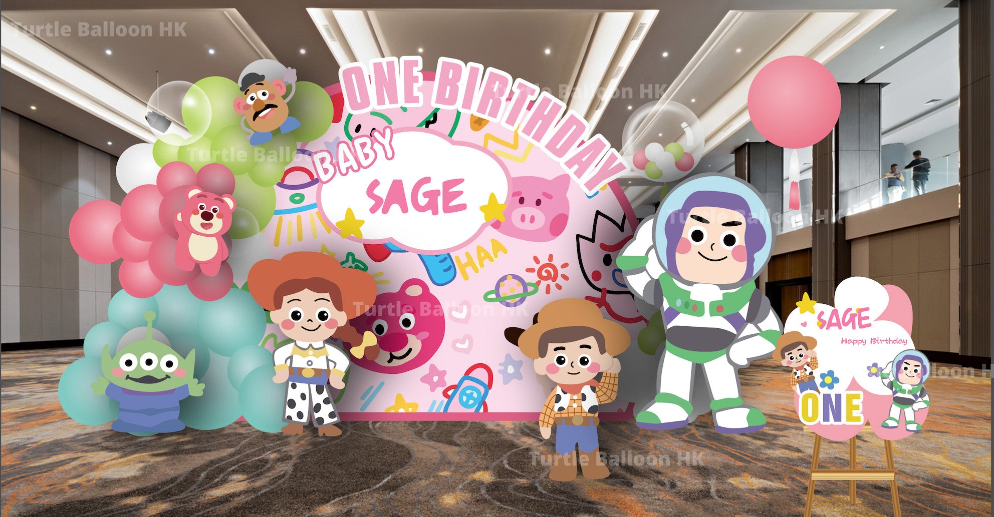 生日佈置服務 Package V12 | COQO